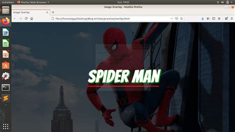 How To Create A Image Overlay Effect Using HTML And CSS MTH Schools