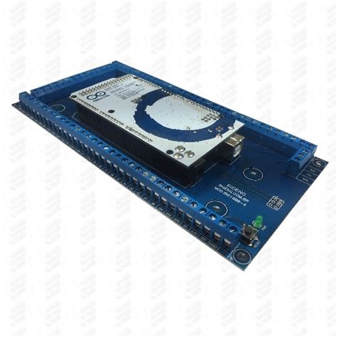 Adaptador Para Arduino Mega Com Suporte Para Trilho Din