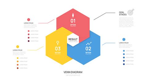 벤 다이어그램 인포 그래픽 차트 템플릿 비즈니스 시작 프리젠 테이션 벤 다이어그램 요소 벡터 일러스트 레이 션 벤 다이어그램에 대한 스톡 벡터 아트 및 기타 이미지 Istock