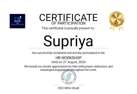 Supriya Gupta On Linkedin Participation Knowledgeable Learned Mjmarketing