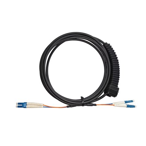 Nsn Dual Os2 Outdoor Patch Cord Ftta Fiber To The Antenna Jumper 2 Cores Lc To Lc Fiber Patch