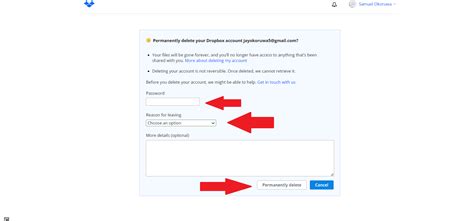 How To Delete Dropbox Account In Uninstall Dropbox