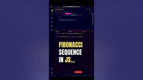 😍😍 Cool Way To Do Fibonacci Sequence Using Javascript Es6 Shorts