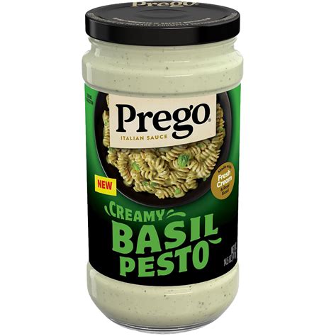 Creamy Basil Pesto Sauce Prego® Sauces