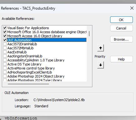 Vba Using File Dialog To Add Various Csvs To Append To An Existing Table In Access Stack