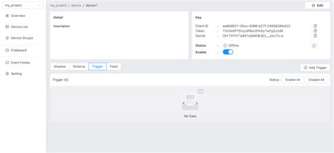 device configuration