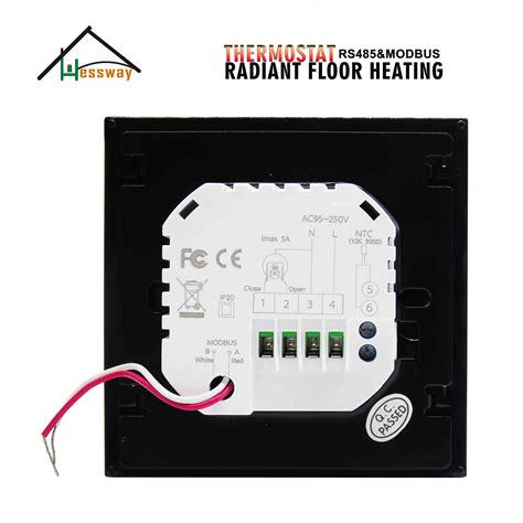 Hessway Sugárzó Padlófűtési Termosztát Távvezérléssel Rs485 És Modbus Által Fixo Hu