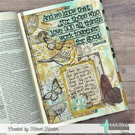 Vintage Doily Stencil Creative Worship Stamps