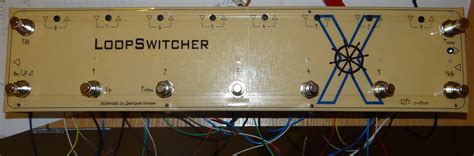 Loop Switcher коммутатор педалей эффектов Guitar Gear
