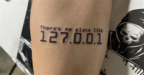 127001 Localhost Lettering Tattoo By Terrance Sawyer Iron Palm