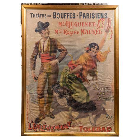 French Art Nouveau Period Poster For La Revue Blanche By Pierre Bonnard