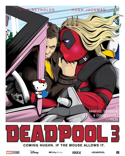 Deadpool 3 Concept Poster Poster By Nsfx Studios