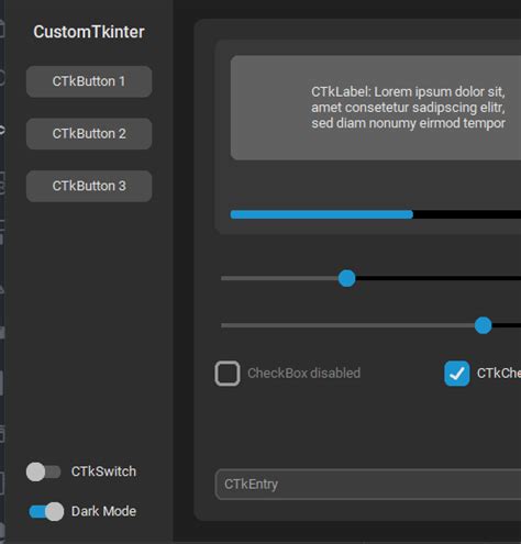 How Can I Do Like This Issue TomSchimansky CustomTkinter GitHub