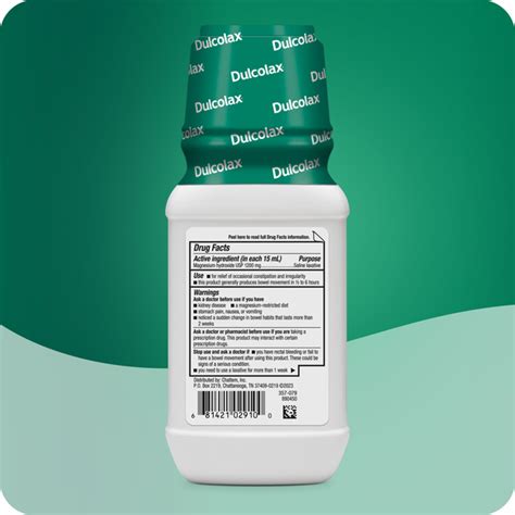 Dulcolax Liquid Laxative For Constipation Relief Cherry Same Day