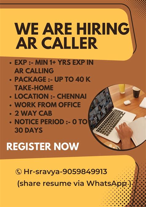 Lakshmi Sravya On Linkedin We Are Hiring Ar Callers Up To 40 K