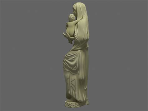 3d Madonna Del Sasso 3d Statue Model Turbosquid 2156152