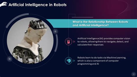 Relationship Between Artificial Intelligence And Robots Training Ppt Ppt Presentation