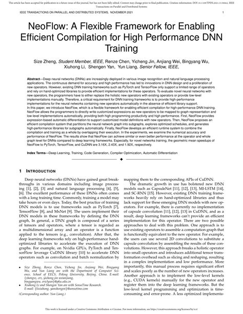 Pdf Neoflow A Flexible Framework For Enabling Efficient Compilation