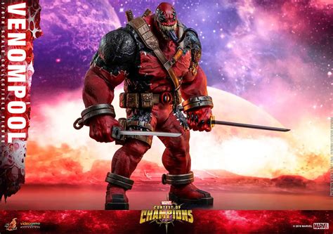 Marvel Venompool 16 Collectible Figure Vgm35 Hot Toys Toywiz