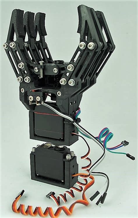 Andromina robot V Pinza robótica y Arduino Tutorial sobre una pinza robótica con Arduino