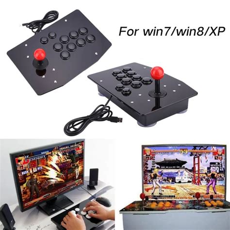 Arcade Joystick 10 Buttons Usb Fighting Stick Joystick Gaming Controller Gamepad Video Game For