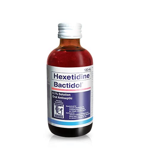 Bactidol Antiseptic 120ml Rose Pharmacy