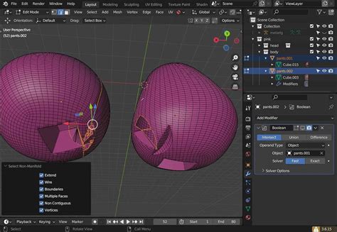 Boolean Difference Not Working Correctly Basics And Interface Blender Artists Community