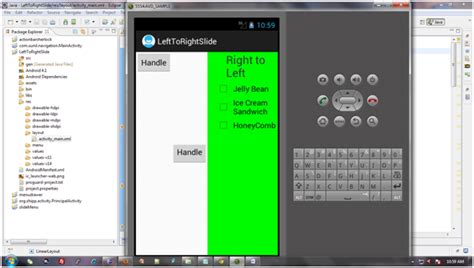 Android How To Align SlidingDrawer Button On Top Right Side Stack Overflow