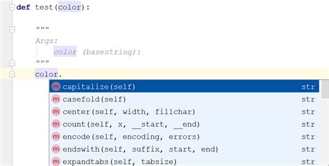 Legacy Type Syntax For Docstrings PyCharm