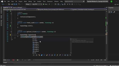 How To Setup Keyauth Csharp Winform Example Newest Youtube