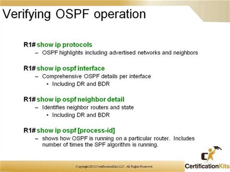 cisco ccnp route implementing ospf part ii