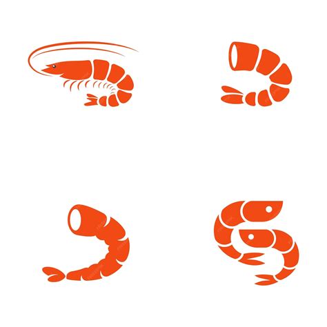 Premium Vector Shrimp Vector Icon Illustration