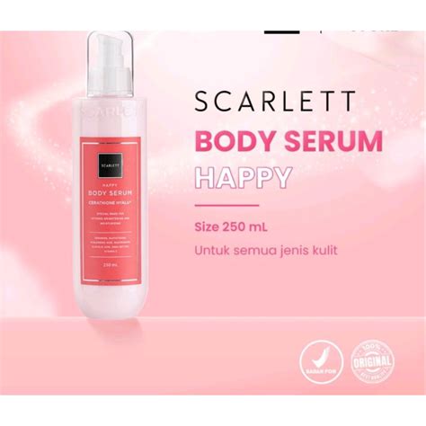 Jual Whitening Body Serum Happy Shopee Indonesia