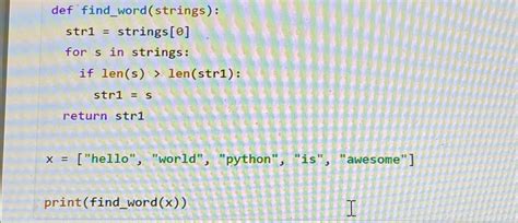Solved Def Findwordstringsstr1 ﻿strings 0 For S ﻿in