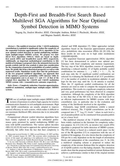Pdf Depth First And Breadth First Search Based Multilevel Sga