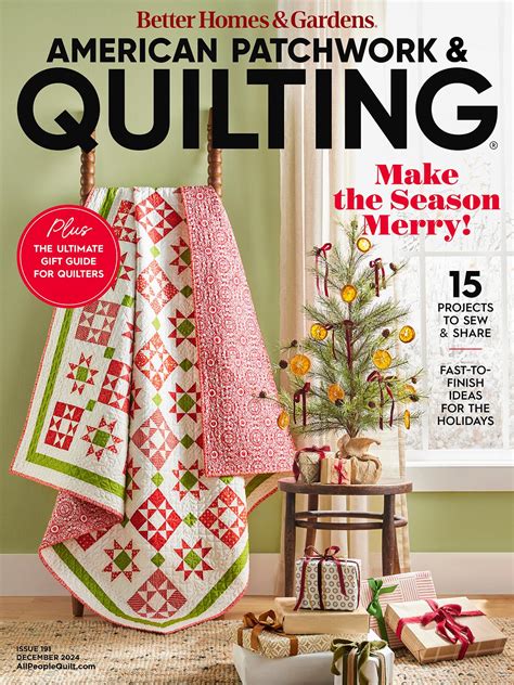 American Patchwork And Quilting August 2024