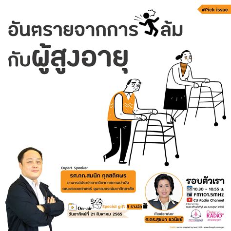 Chulaunisearch 🚨อุบัติเหตุที่พบได้บ่อยในผู้สูงอายุ