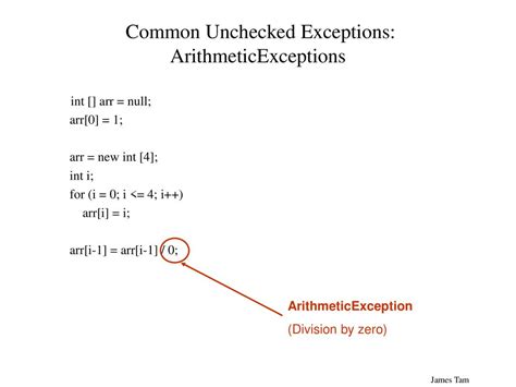 java exception handling ppt download