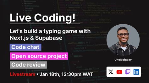 Lets Build A Typing Game With Nextjs And Supabase Youtube