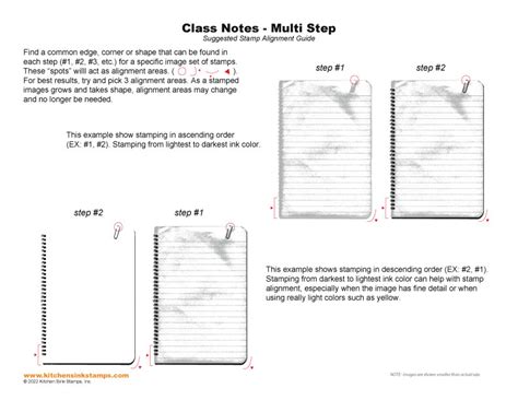Stamp Alignment Guides Kitchensinkstamps Weblog