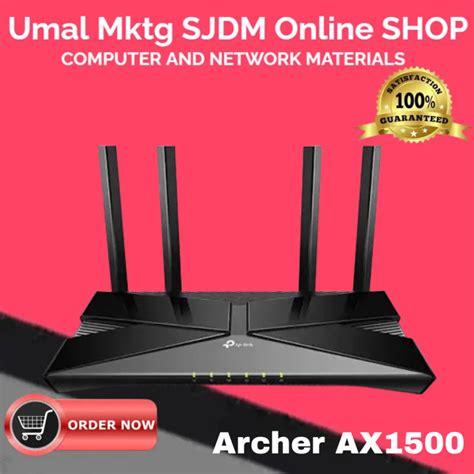 Tp Link Archer Ax Wi Fi Router Lazada Ph
