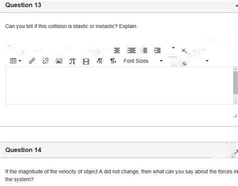 Solved Object A Collides With Object B And Makes A Collision