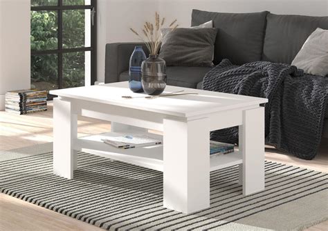 Titan Table Basse Blanche