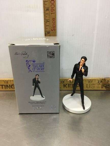 Special Edition Elvis Presley 1968 Comeback Special” Figurine