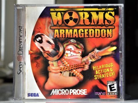 Worms Armageddon Working Disc Game For Sega Dreamcast Etsy