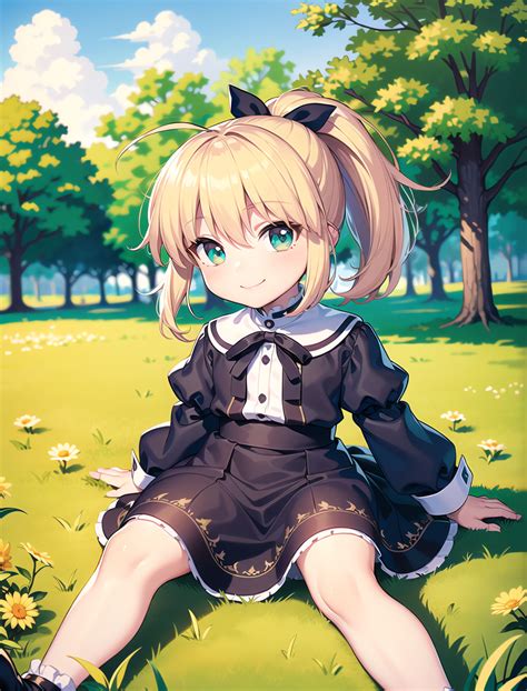 Cute Chibi Artoria By Canpon1992x On Deviantart