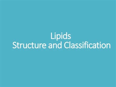 Qualitative And Quantitative Tests For Lipids Ppt