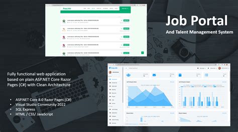 Job Portal And Talent Management System Aspnet Core 80 Razor Pages Indotalent Store