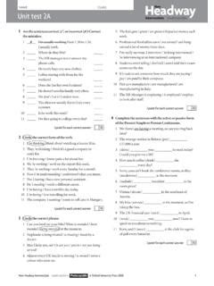 NAME CLASS Headway Unit Test A Createsolutions Org Name Class