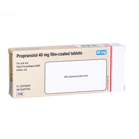 Buy Propranolol Online Medsrus Online Pharmacy